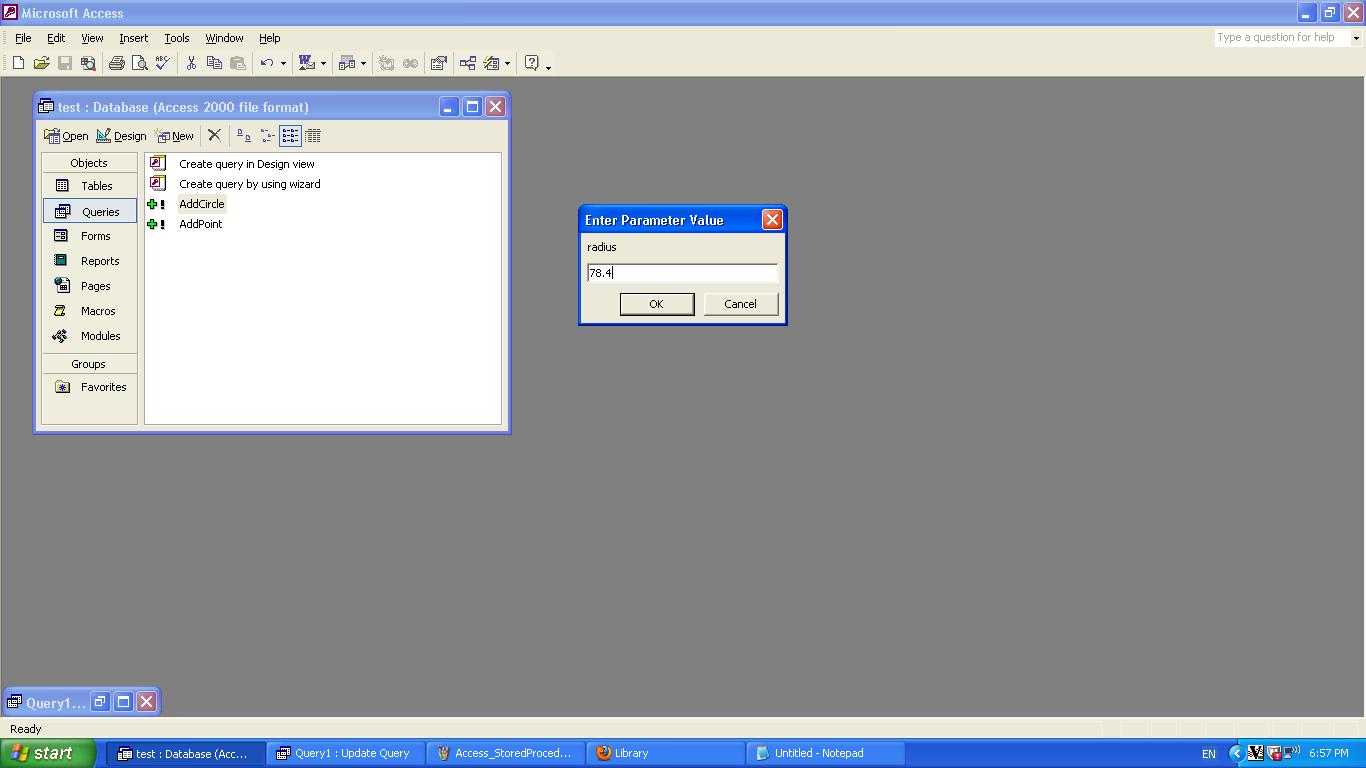 Access Stored Procedures Primer Tutorial Robert James Metcalfe Blog