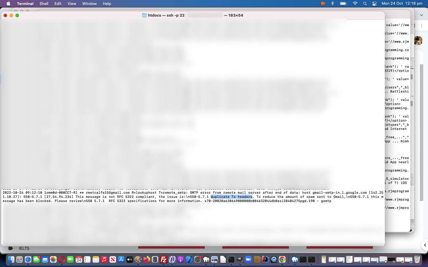 Php Inline Html Gmail Duplicate Header Field Troubleshooting Tutorial Robert James Metcalfe Blog