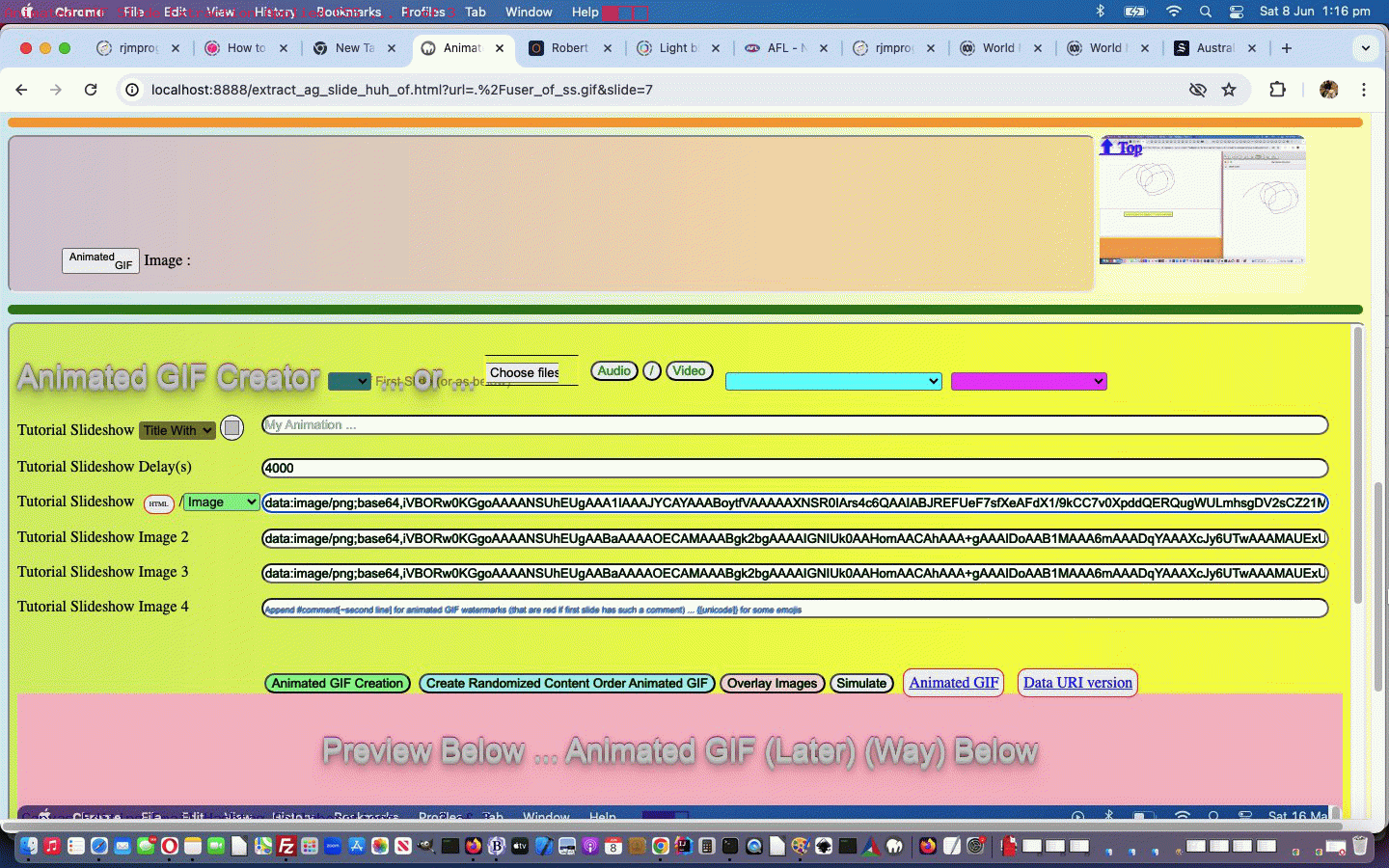Animated GIF Slide Extraction Applied CSS Styling Tutorial | Robert ... Animated GIF Slide Extraction Applied CSS Styling Tutorial | Robert ...