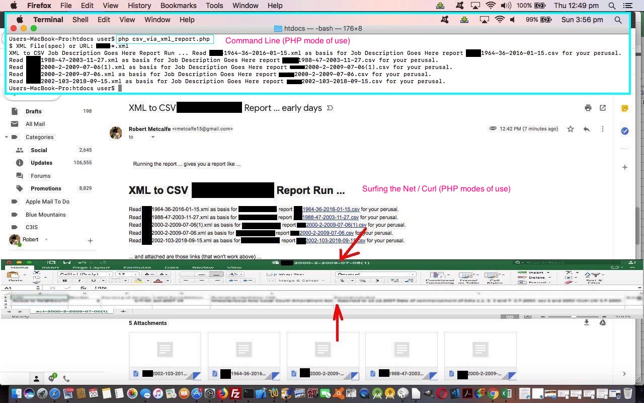 JSON Or XML To CSV Email Spreadsheet Attachments Report Tutorial 
