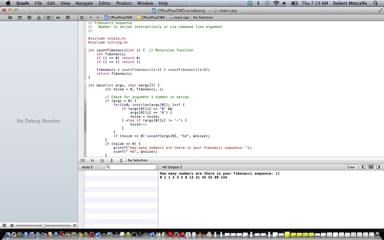 C Recursion Primer - via RJM Programming Slideshow Presentation