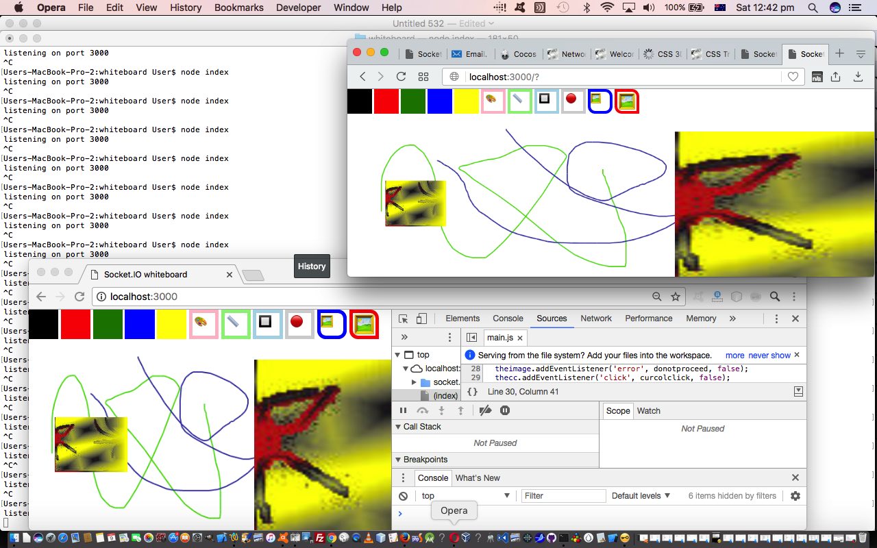 Socketio Nodejs Whiteboard Application Primer Tutorial Robert James Metcalfe Blog