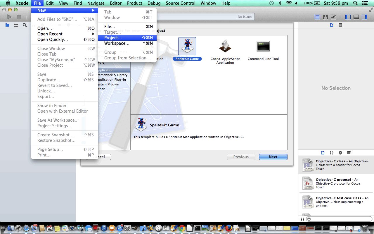 Xcode Sprite Kit Game Ios Application Primer Tutorial Robert James Metcalfe Blog