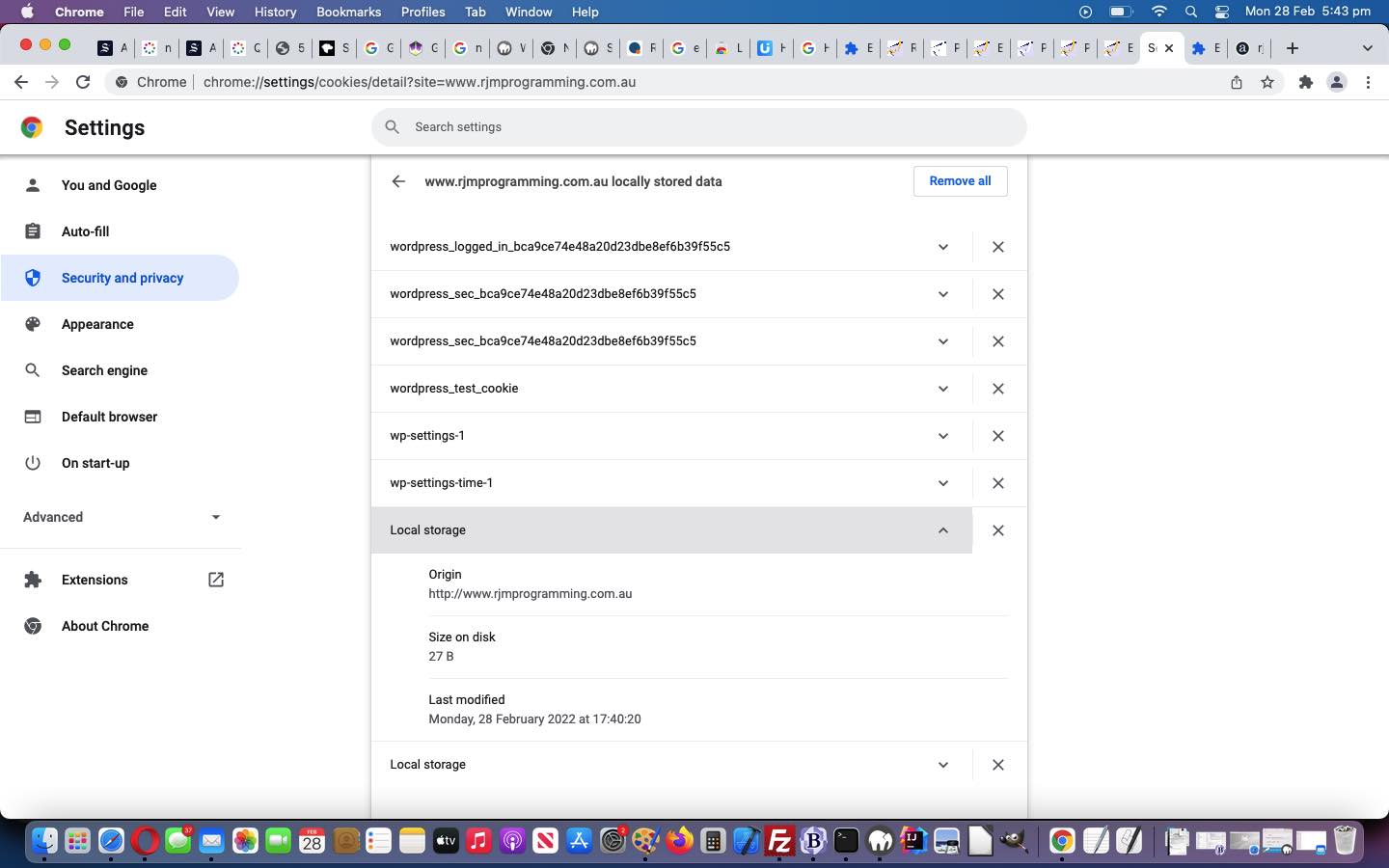 Php Calls Windows And Macos Url Recaller Local Storage Tutorial Robert James Metcalfe Blog